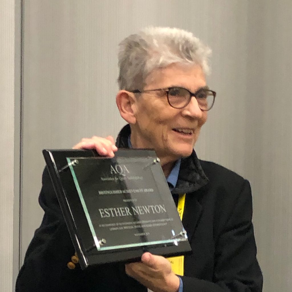 Esther Newton: 2018 AQA Distinguished Achievement Award Winner ...